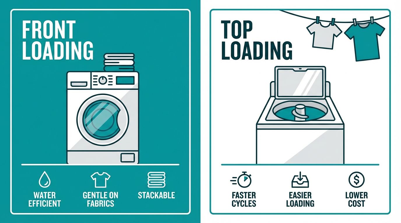 Front Load vs. Top Load Washing Machines: Which Is Better ...